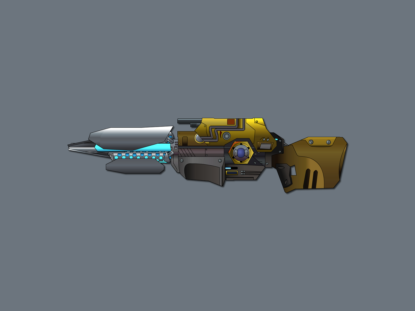 Lightning Gun by FL4K on DeviantArt