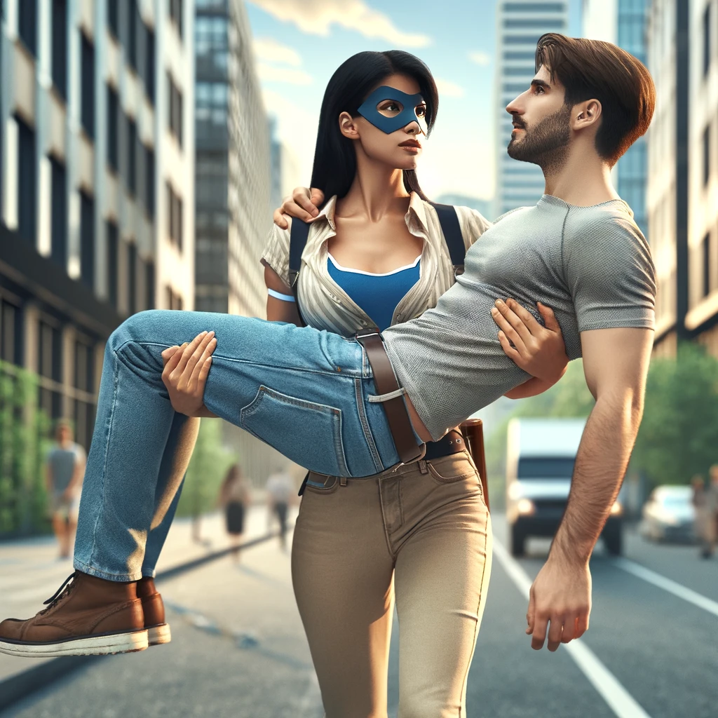 Woman carries man 6 by lchma on DeviantArt Woman carries man 6 by lchma on DeviantArt