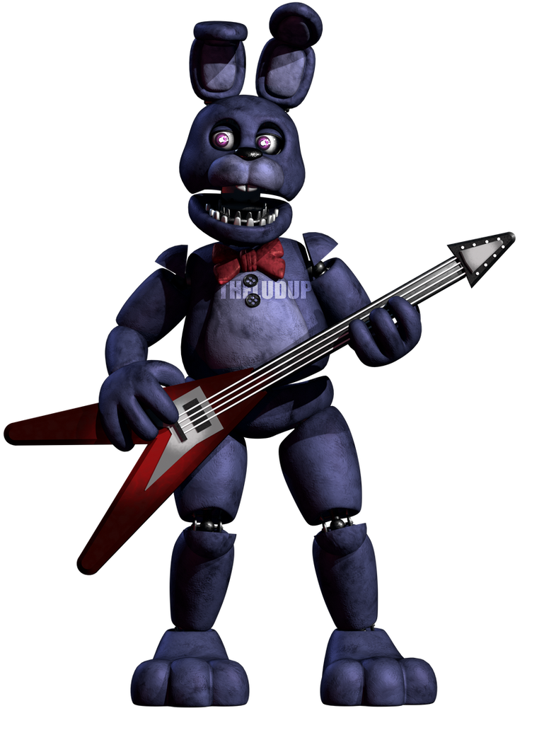Unwithered Bonnie 3d Model By Ludup On Deviantart