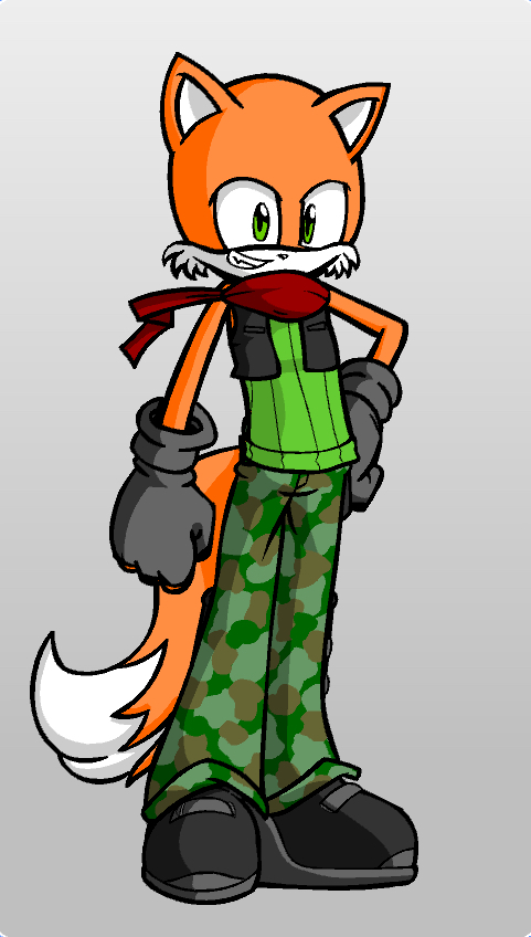Fox Mccloud Sonic Style By Estebanrodriguezbanu On Deviantart