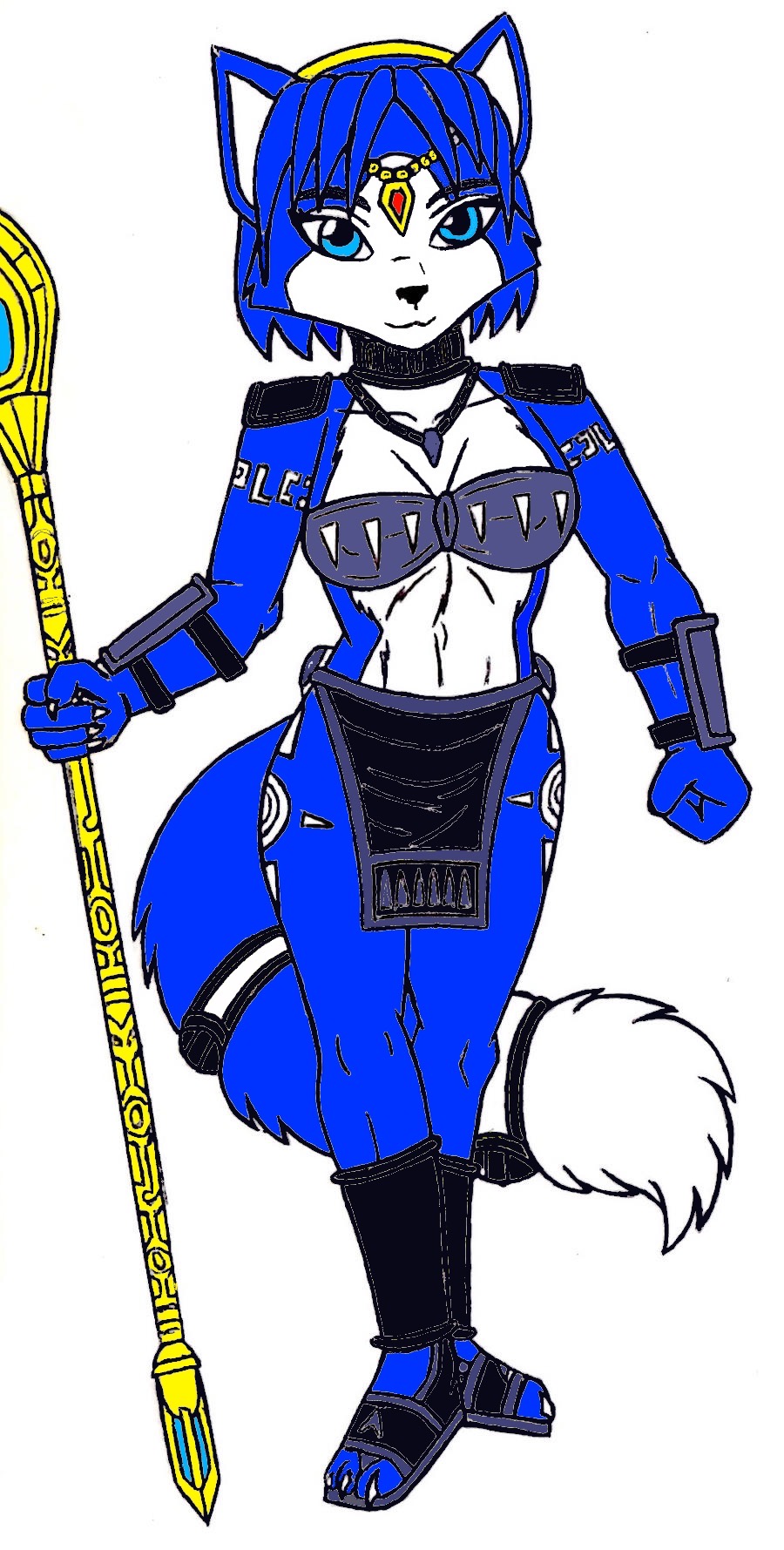 Krystal Adventures Assault By Estebanrodriguezbanu On Deviantart