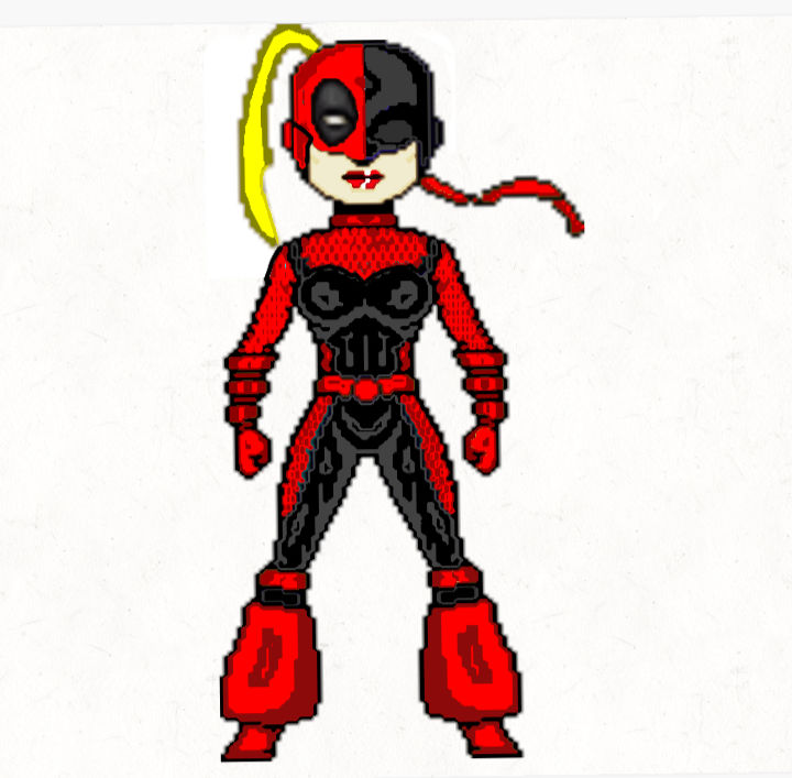 Lady Deathpool By Wedeeghzt On Deviantart