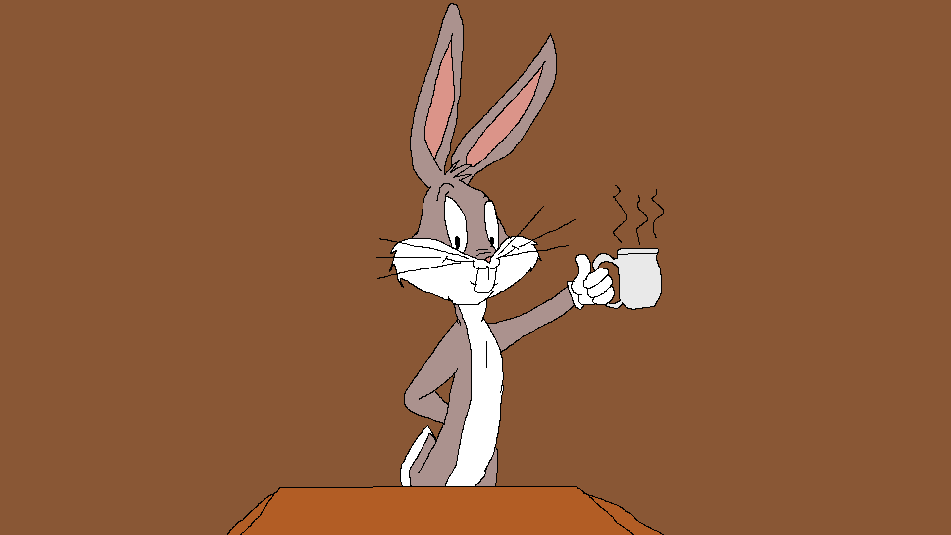 Coffee Time For Bugs Bunny By Tomarmstrong20 On Deviantart