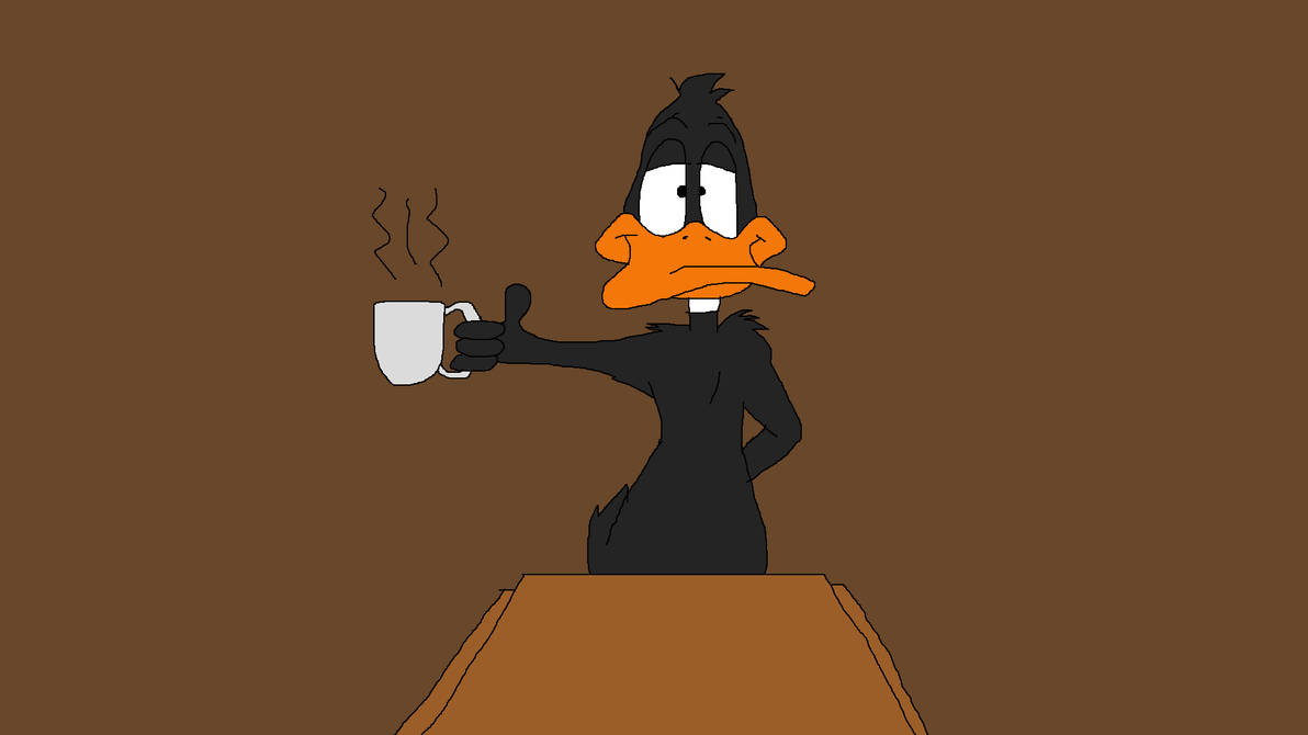 Daffy Ducks Coffee Break By Tomarmstrong20 On Deviantart