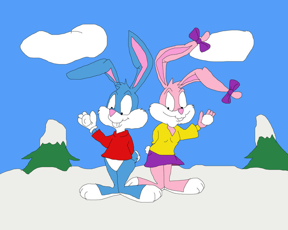 Buster And Babs In The Snow By Tomarmstrong20 On Deviantart