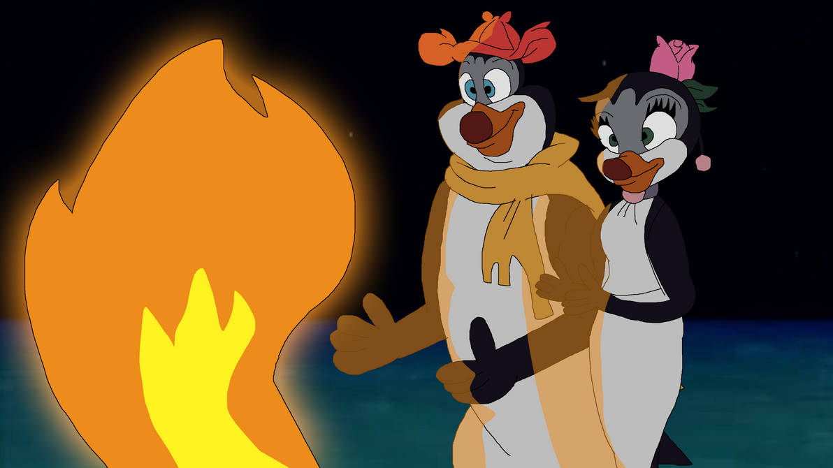 Hubie And Marina Keeping Them Warm By Tomarmstrong20 On Deviantart