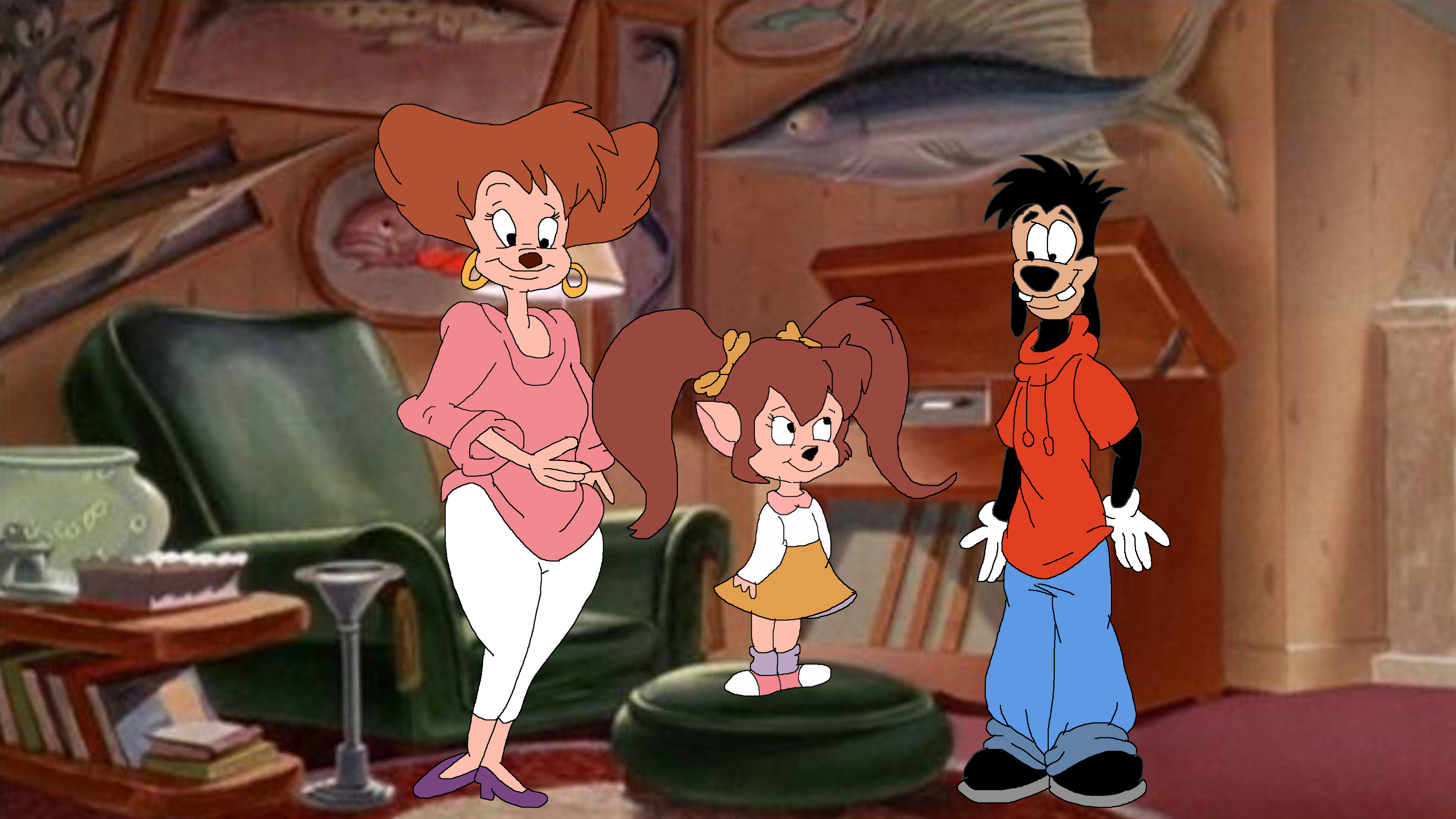 Max Goof Sees Pistol And Peg By Tomarmstrong20 On Deviantart