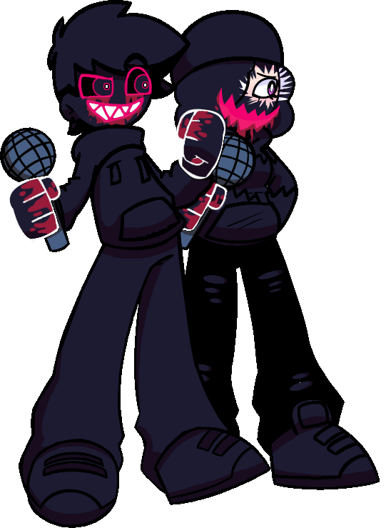 Fnf Corrupted Cj And Ruby Requested By 205tob On Deviantart