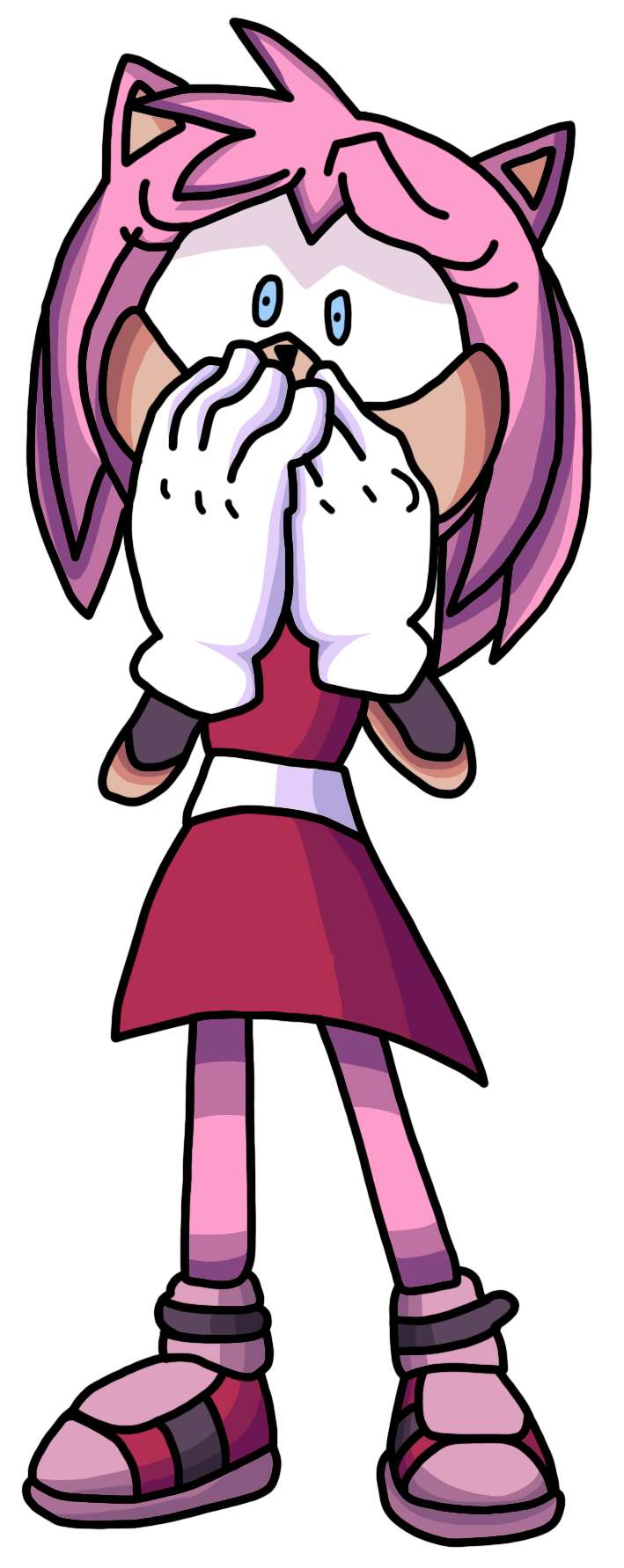 Fnf Secret Histories Amy Rose Concept By 205tob On Deviantart