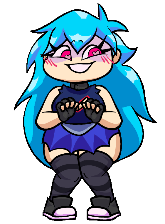Fnf Skyblue Recolored By 205tob On Deviantart