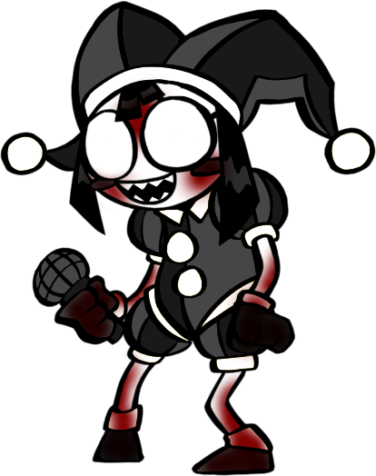 Fnf Ghost Pomni By 205tob On Deviantart