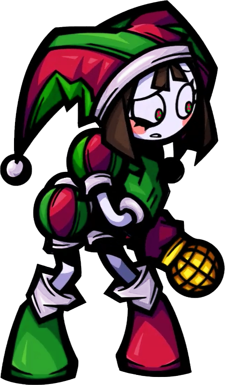 Fnf Christmas Pomni By 205tob On Deviantart