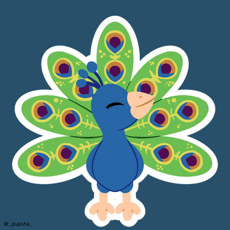 Proud Peacock By Pupsha On Deviantart