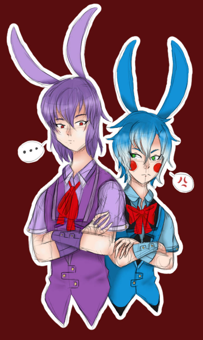 Bonnie X Toy Bonnie 2 New By Nianuu94 On Deviantart