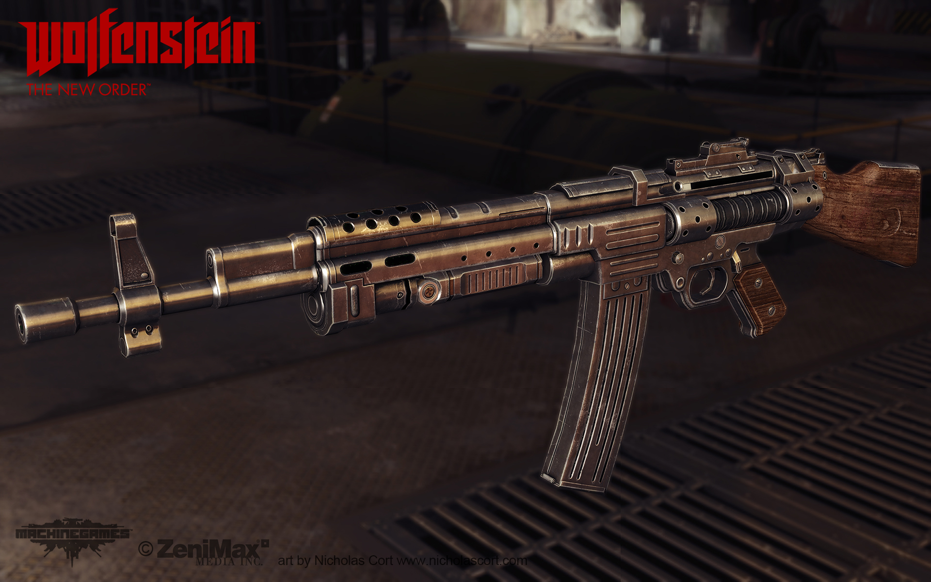Assault Rifle 1946 by panick on DeviantArt Assault Rifle 1946 by panick on DeviantArt