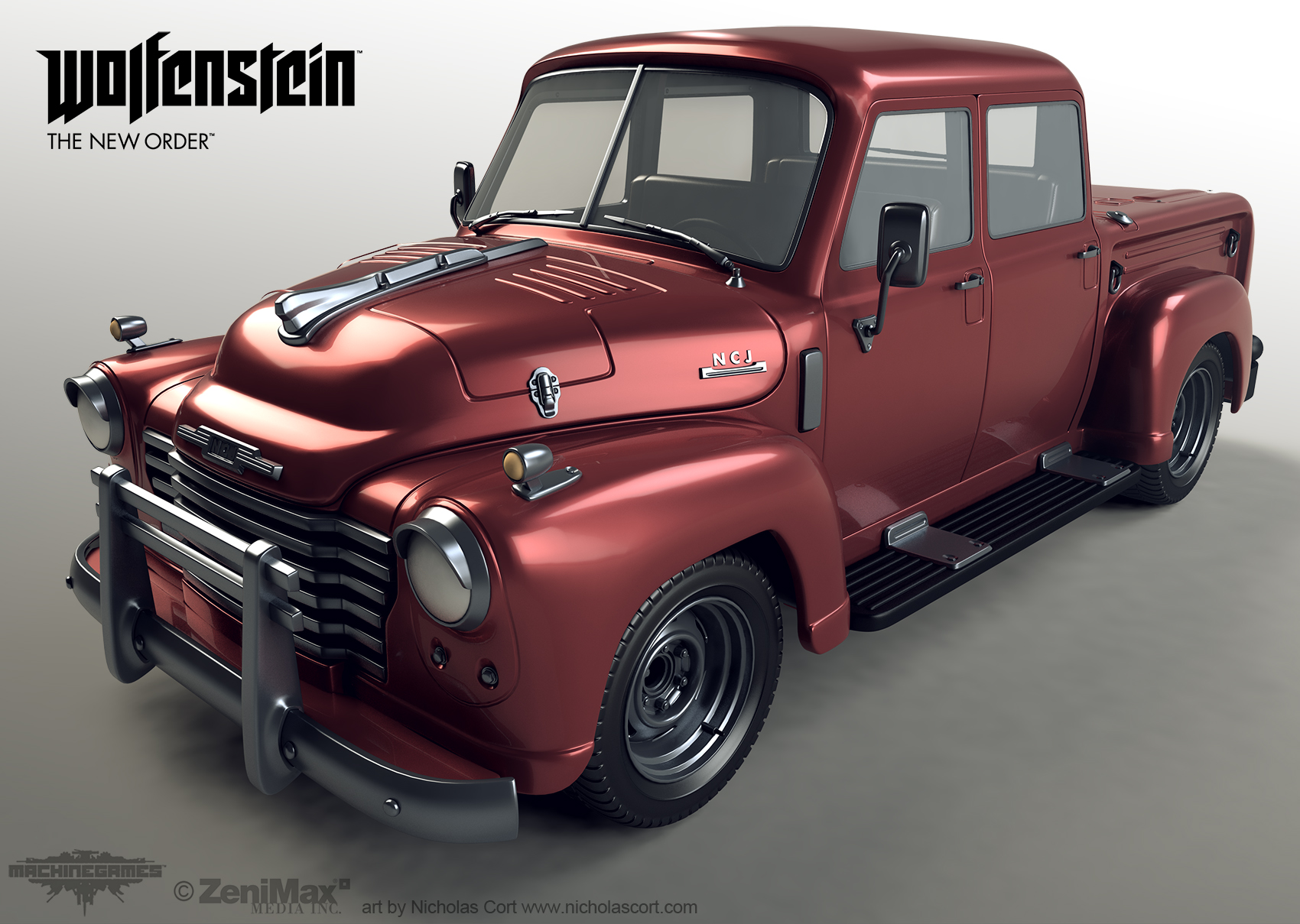 Old Truck Highpoly by panick on DeviantArt Old Truck Highpoly by panick on DeviantArt