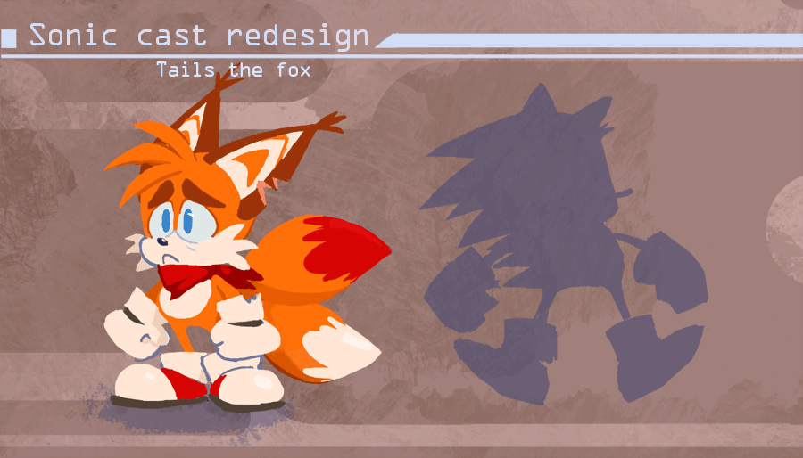 Sonic Redesign- Tails by Nerfuffle on DeviantArt Sonic Redesign- Tails by Nerfuffle on DeviantArt