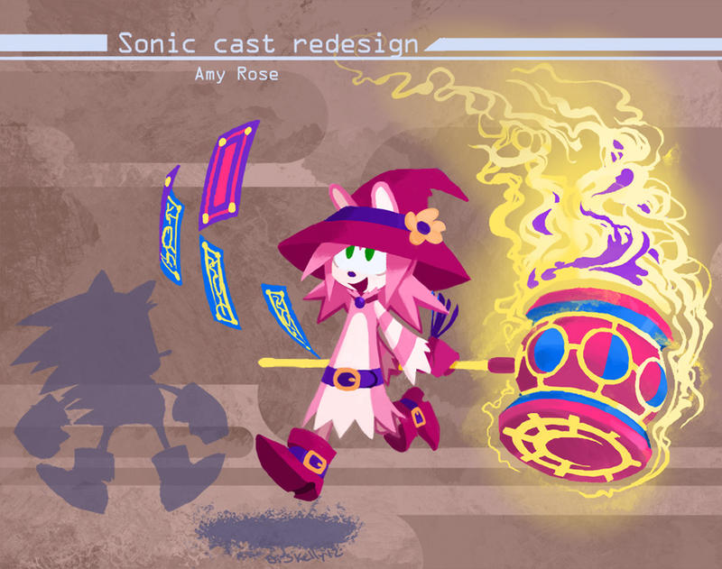Sonic Redesign- Amy by Nerfuffle on DeviantArt Sonic Redesign- Amy by Nerfuffle on DeviantArt