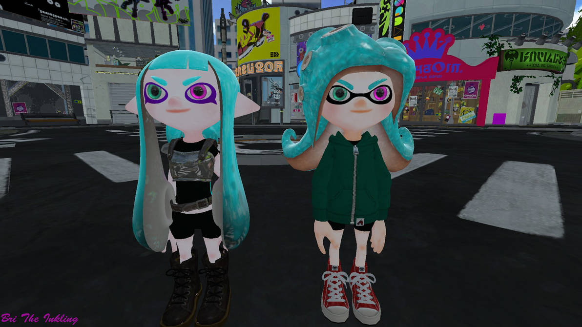Splatoongmod The Original Nikki And Nicole By Britheinkling On Deviantart