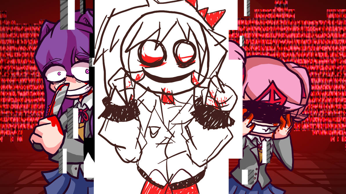 Sayori Yuri And Natsuki Fnf Ddtobe Alt By Jark1412 On Deviantart