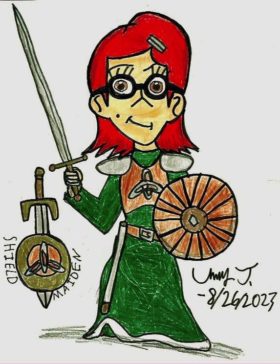 Shield Maiden By Urvy1a On Deviantart