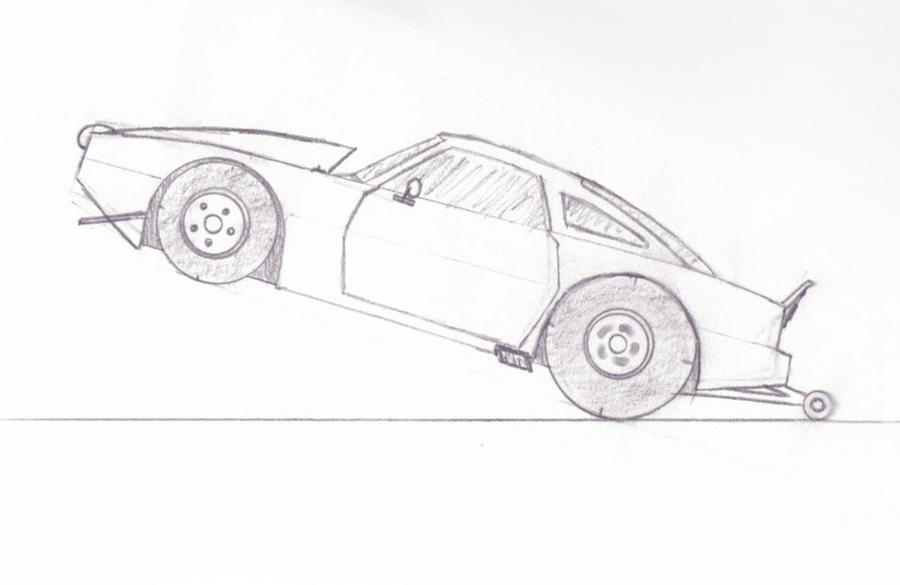 Drag Car By Thelafingman On Deviantart