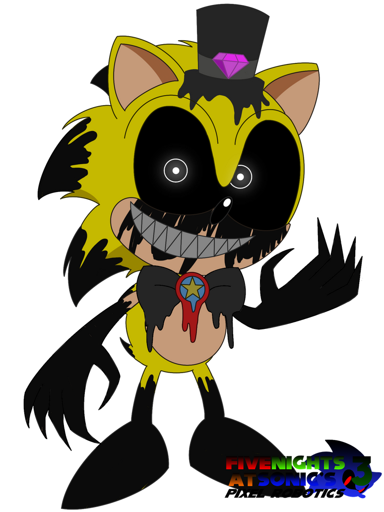 27 Golden Sonic Overhaul Fnas 3 By Ryantsm On Deviantart