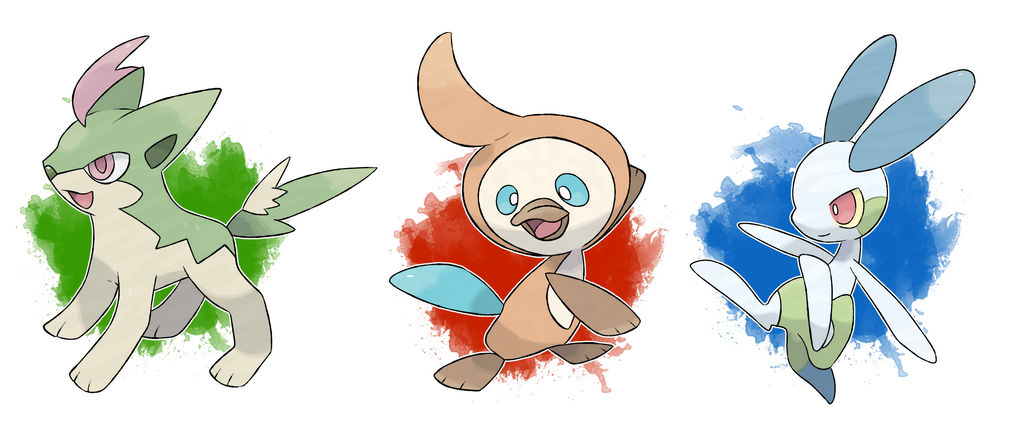 Fakemon - Autoha Region Starters by DevilDman on DeviantArt Fakemon - Autoha Region Starters by DevilDman on DeviantArt