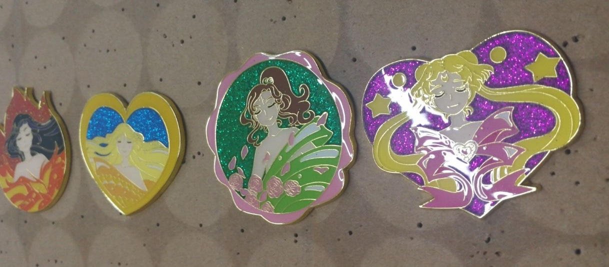 Sailor Moon Enamel Pins By Madhatterkyoko On Deviantart