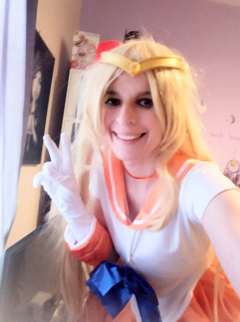 Sailor Moon Venus Anime Cosplay For Fun By Mistyminxchick On Deviantart
