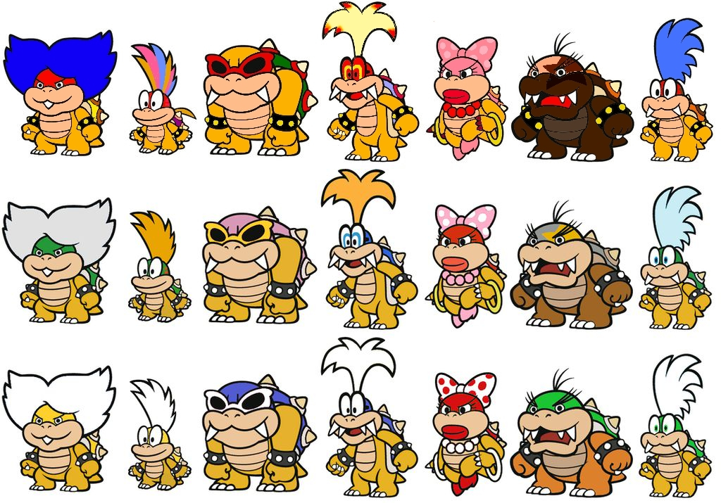Paper Koopalings