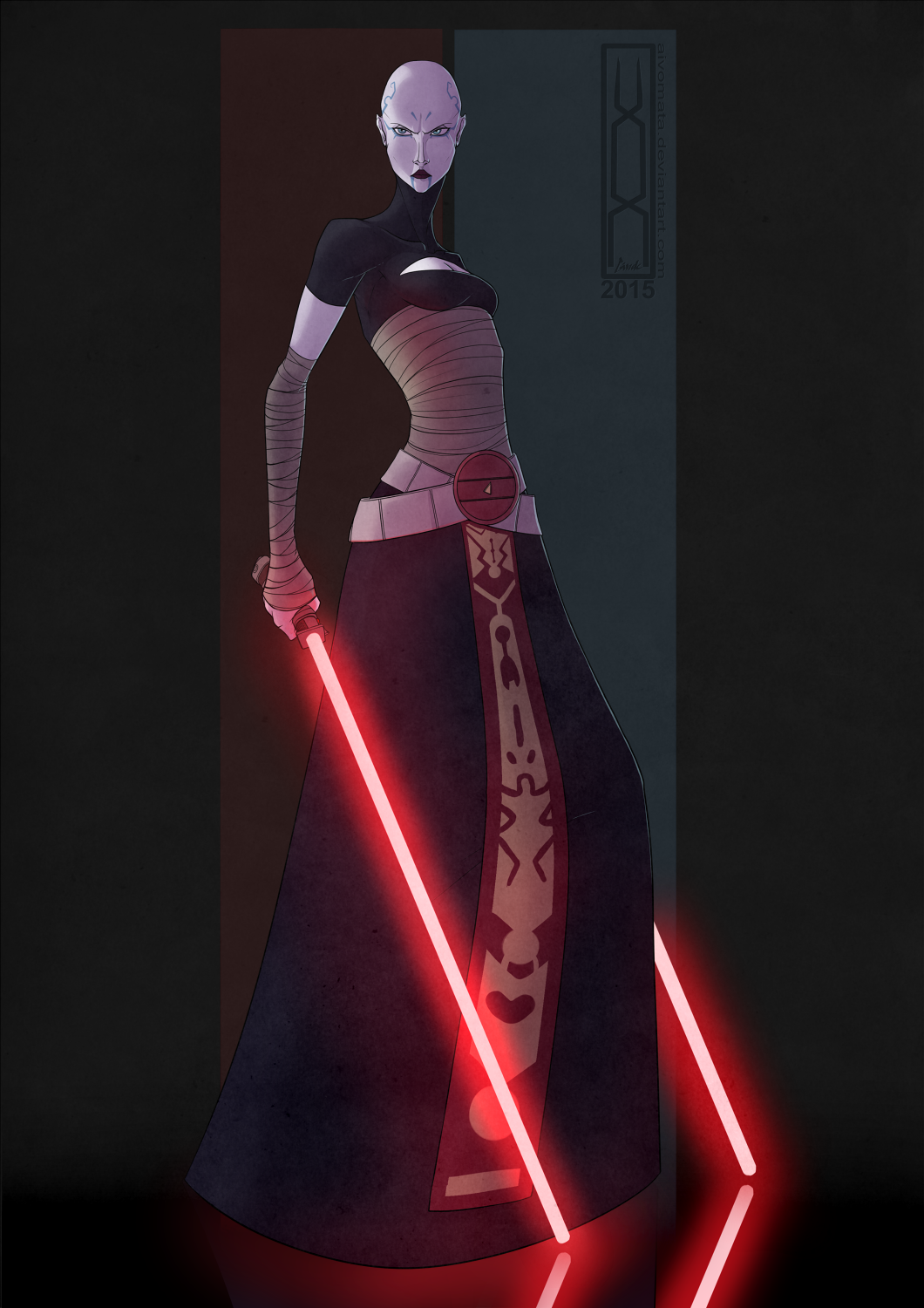 Asajj Ventress By Aivomata On Deviantart