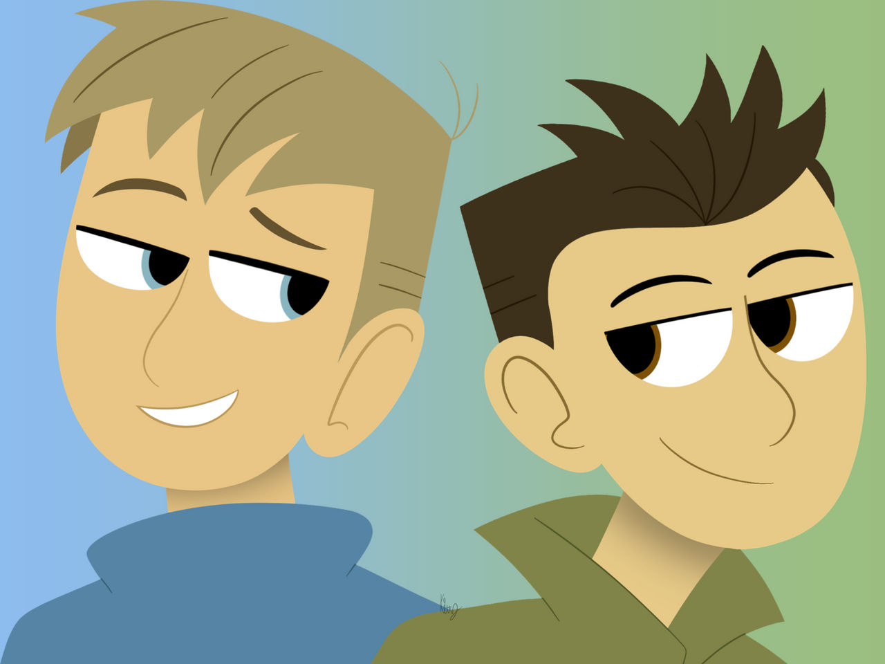 Wild Kratts Chris And Martin By Kittyundercover On Deviantart