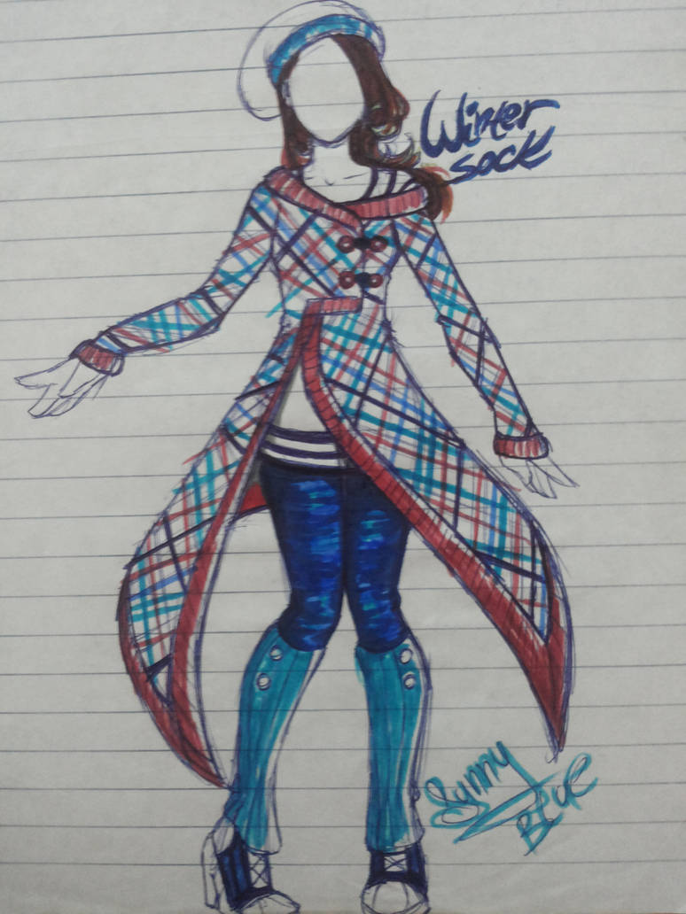 Winter Sock Outfit Adoptables Closed By Xxsunny Bluexx On Deviantart