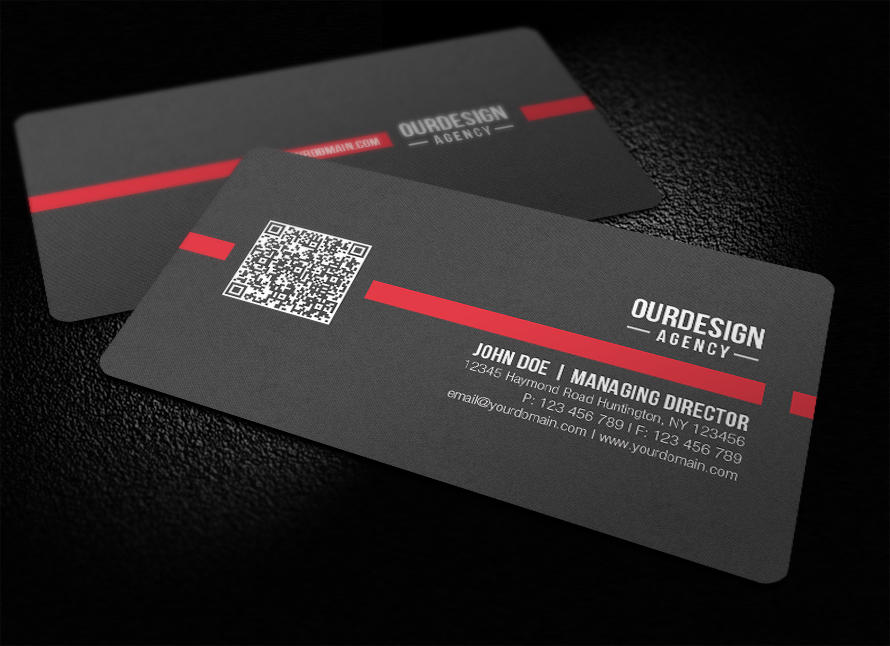 Rounded Corner QR Code Business Card by glenngoh on DeviantArt Rounded Corner QR Code Business Card by glenngoh on DeviantArt