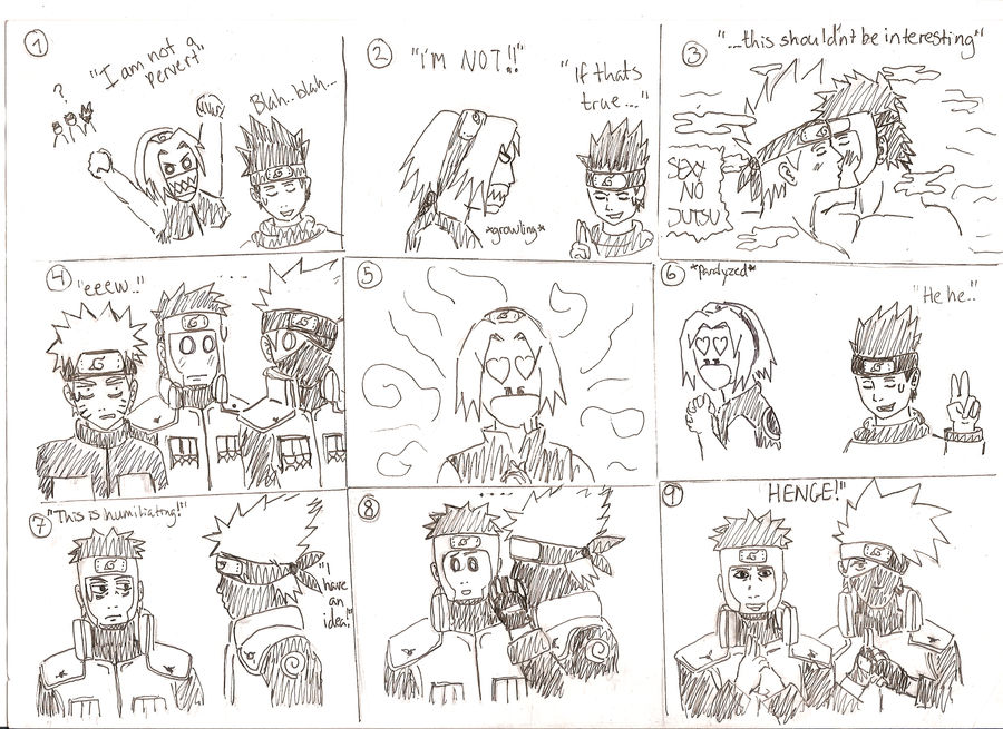 Sexy No Jutsu Part One By Mirob On Deviantart
