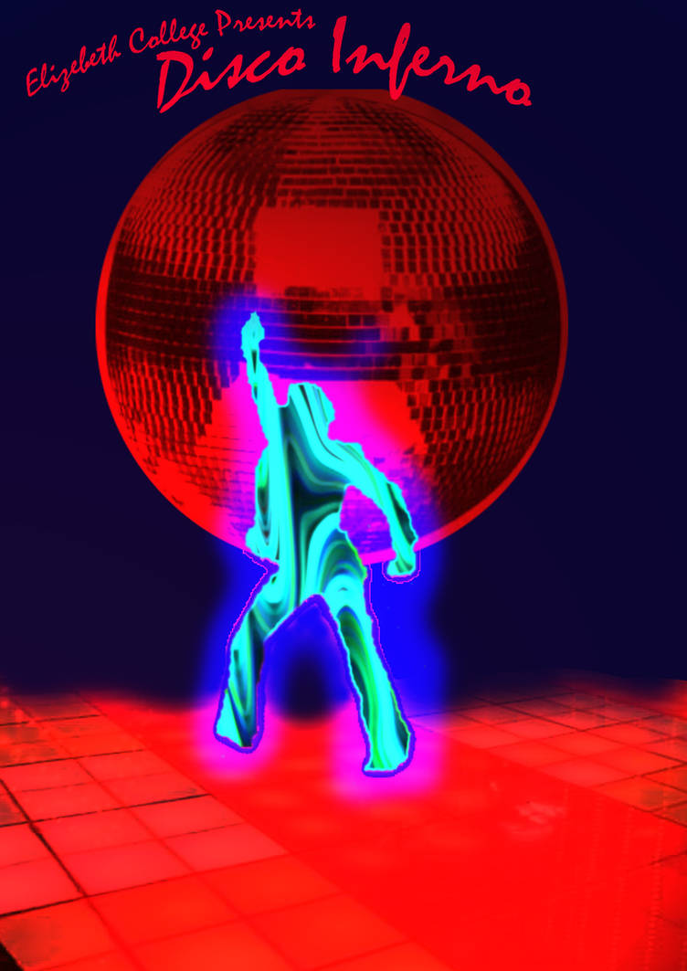 Disco Inferno Poster by theblackvolt2000 on DeviantArt