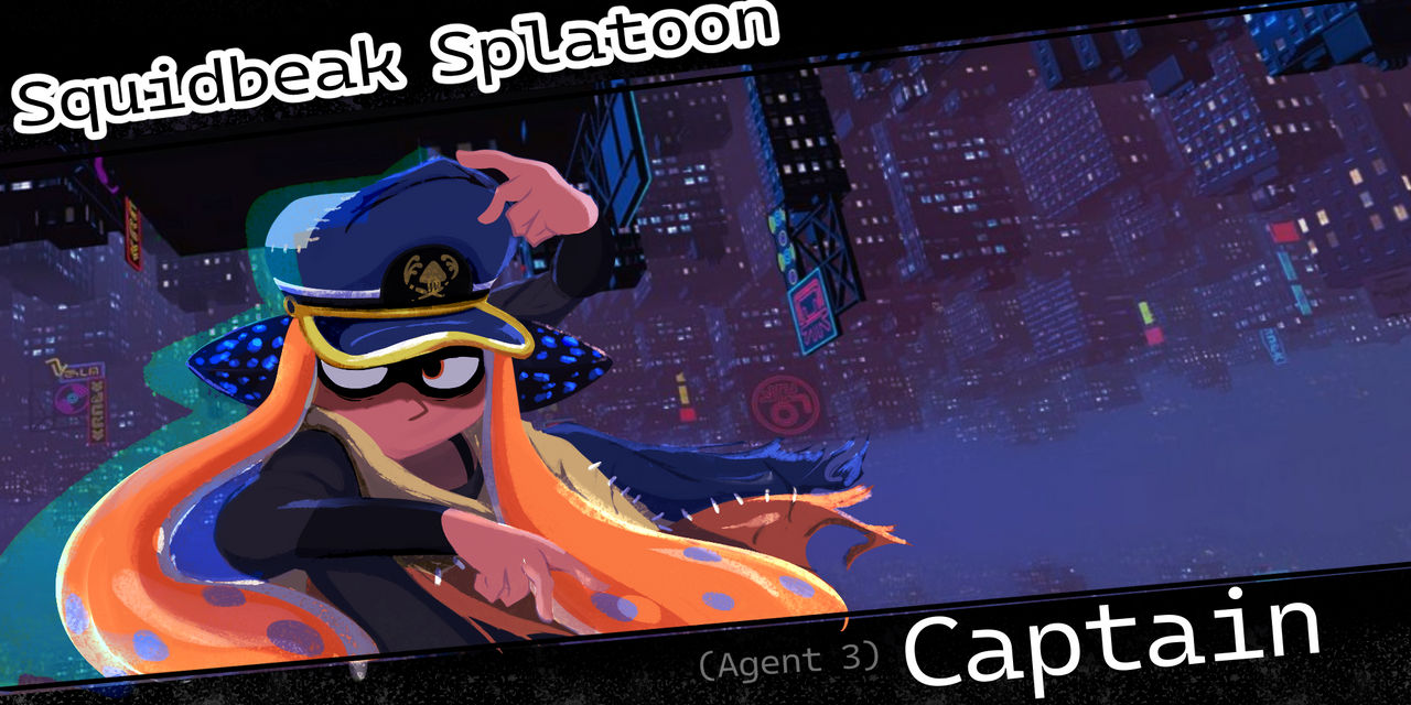 Captain 3 Agent 3 Splatoon By Cpt Pop On Deviantart