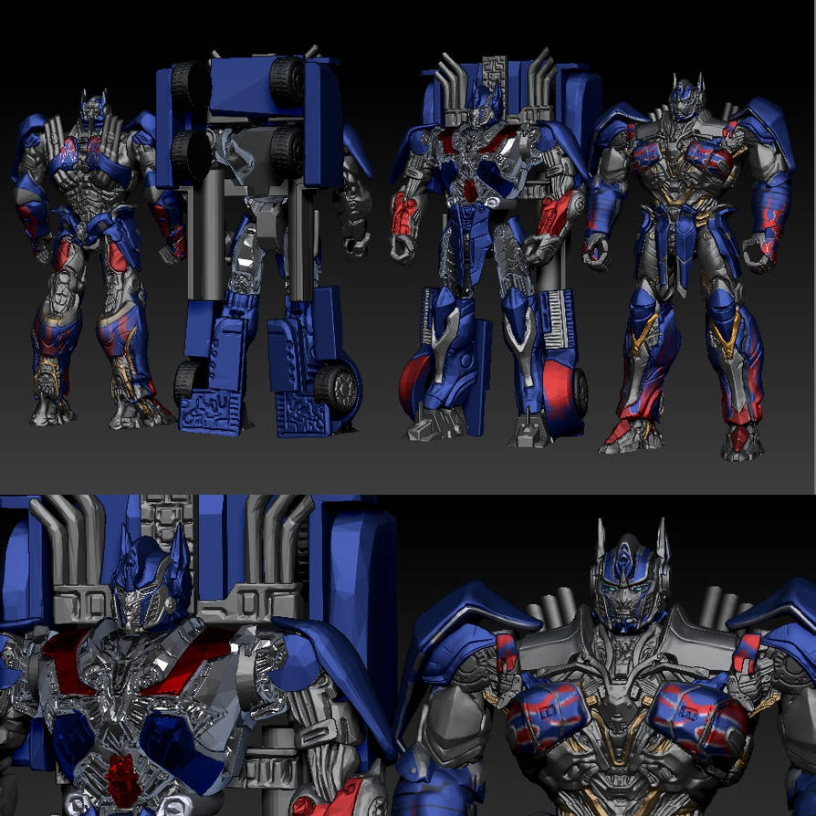 Knight Optimus Prime Toy Vs Screen By Wingsyo On Deviantart
