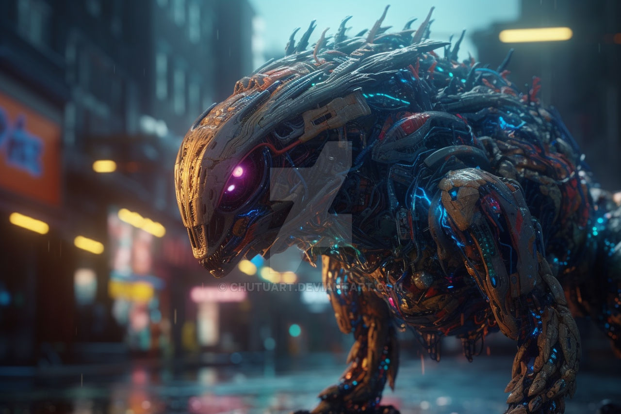 Cinematic Cyber Monster by CHUTUART on DeviantArt Cinematic Cyber Monster by CHUTUART on DeviantArt