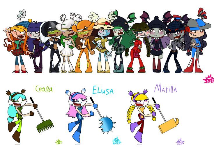 All Princesses From Rayman By Aiai4948 On Deviantart