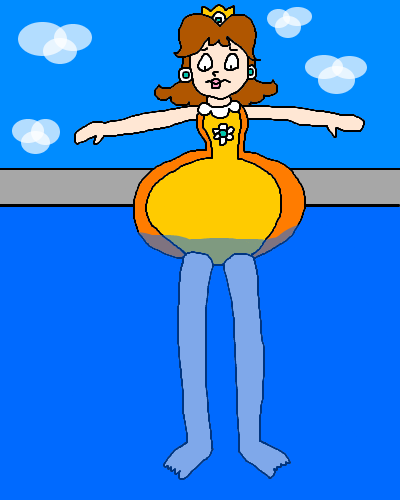 Daisy Swimsuit Inflation By Aiai4948 On Deviantart