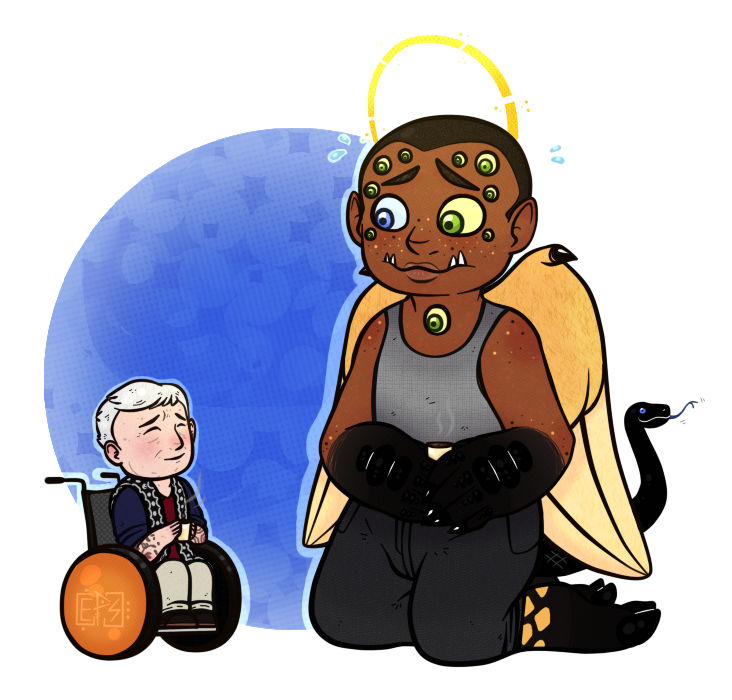 Dbh Monster Au Carl And Markus By Tipsyepsy On Deviantart
