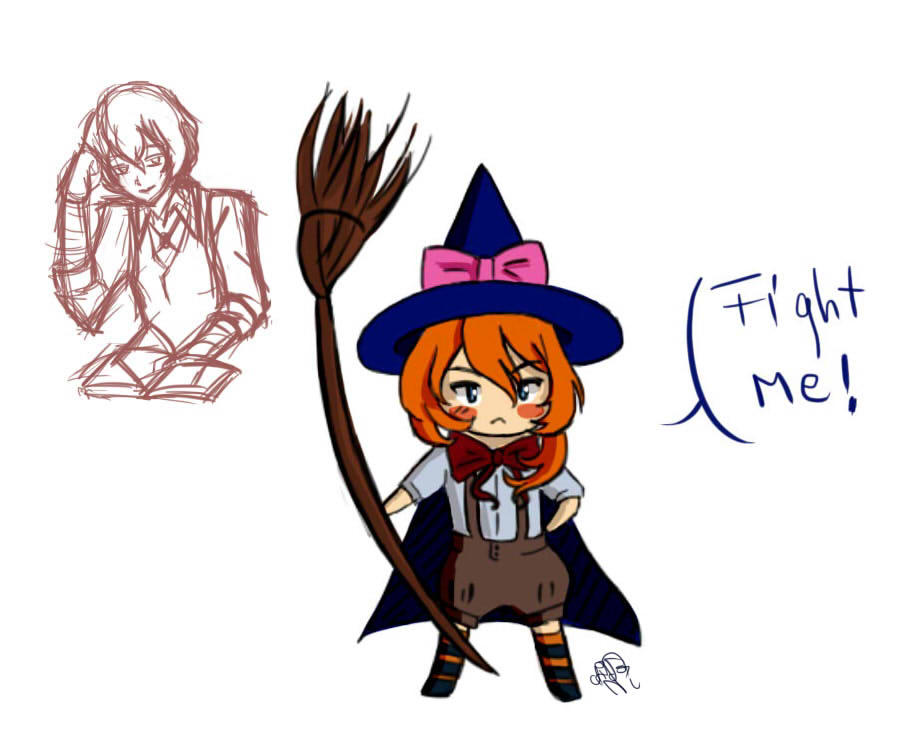 Bsd Witchuya Nakahara By Pinkyxsaki On Deviantart