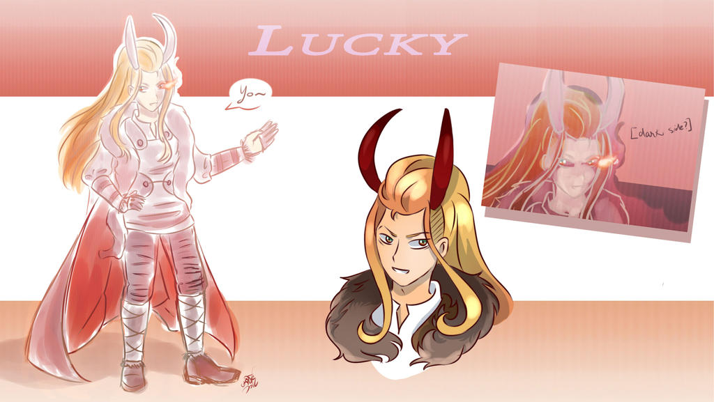 Commission Lucky Oc By Pinkyxsaki On Deviantart