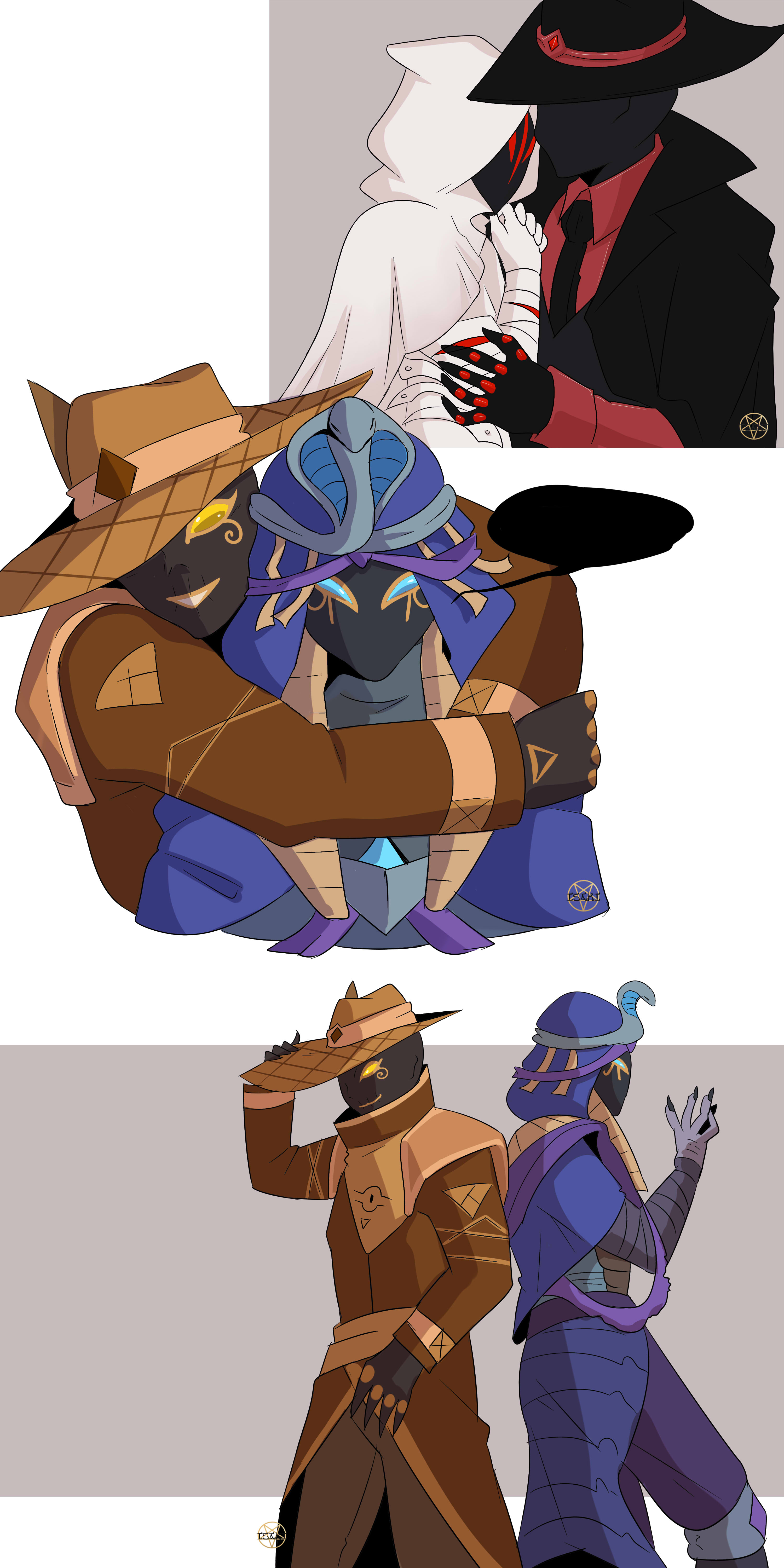 Au Omen X Cypher By Spooky Isaki On Deviantart