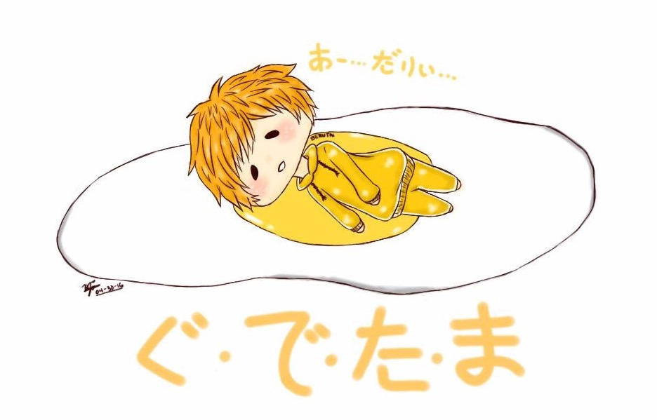 Gudetama Human Chibi Version By Berutan On Deviantart