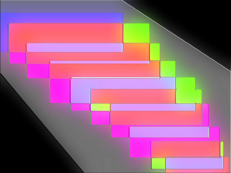Neon Steps by Raymondandhisbrain on DeviantArt