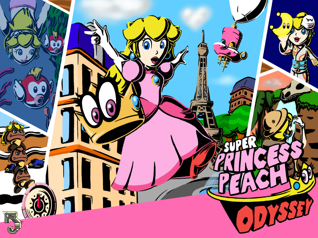 Concept Super Princess Peach Odyssey By Rjgamesandcrafts On Deviantart