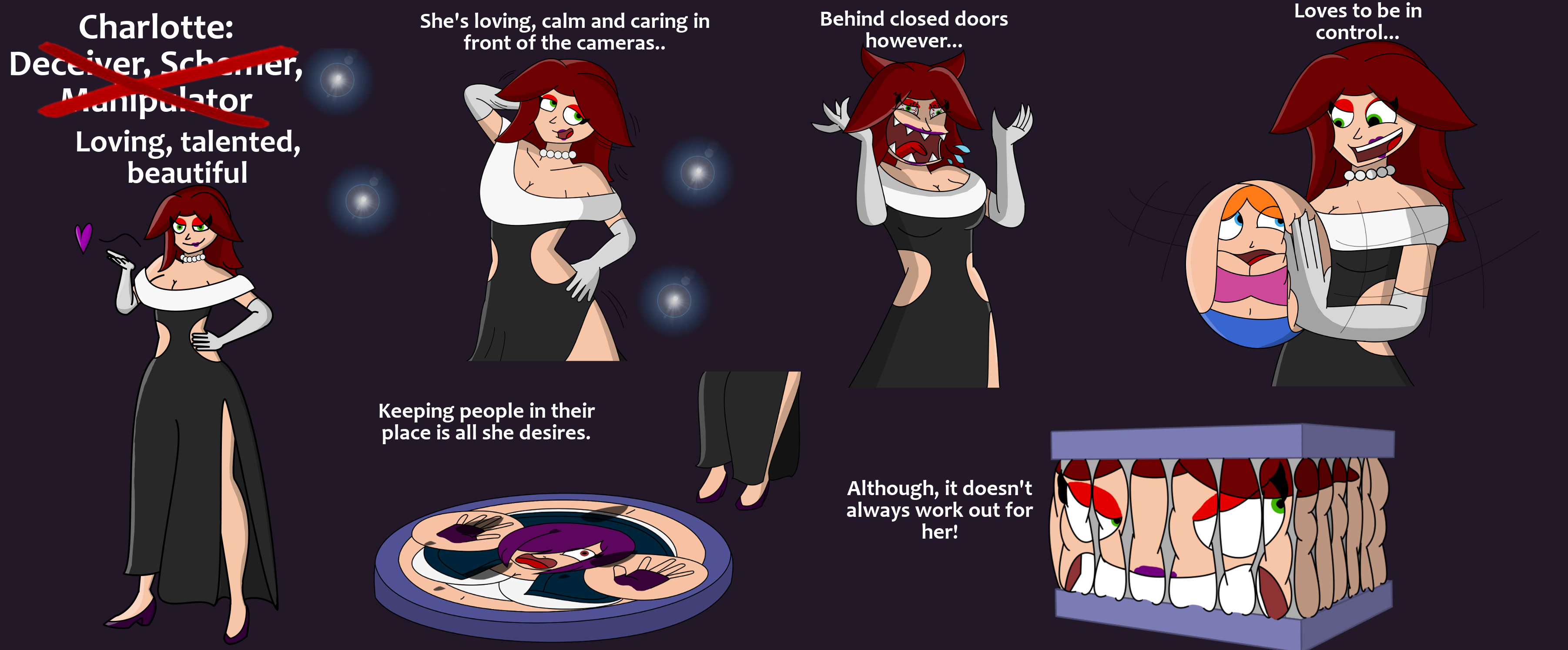 Charlotte Character Ref Sheet By Merfi Toons On Deviantart